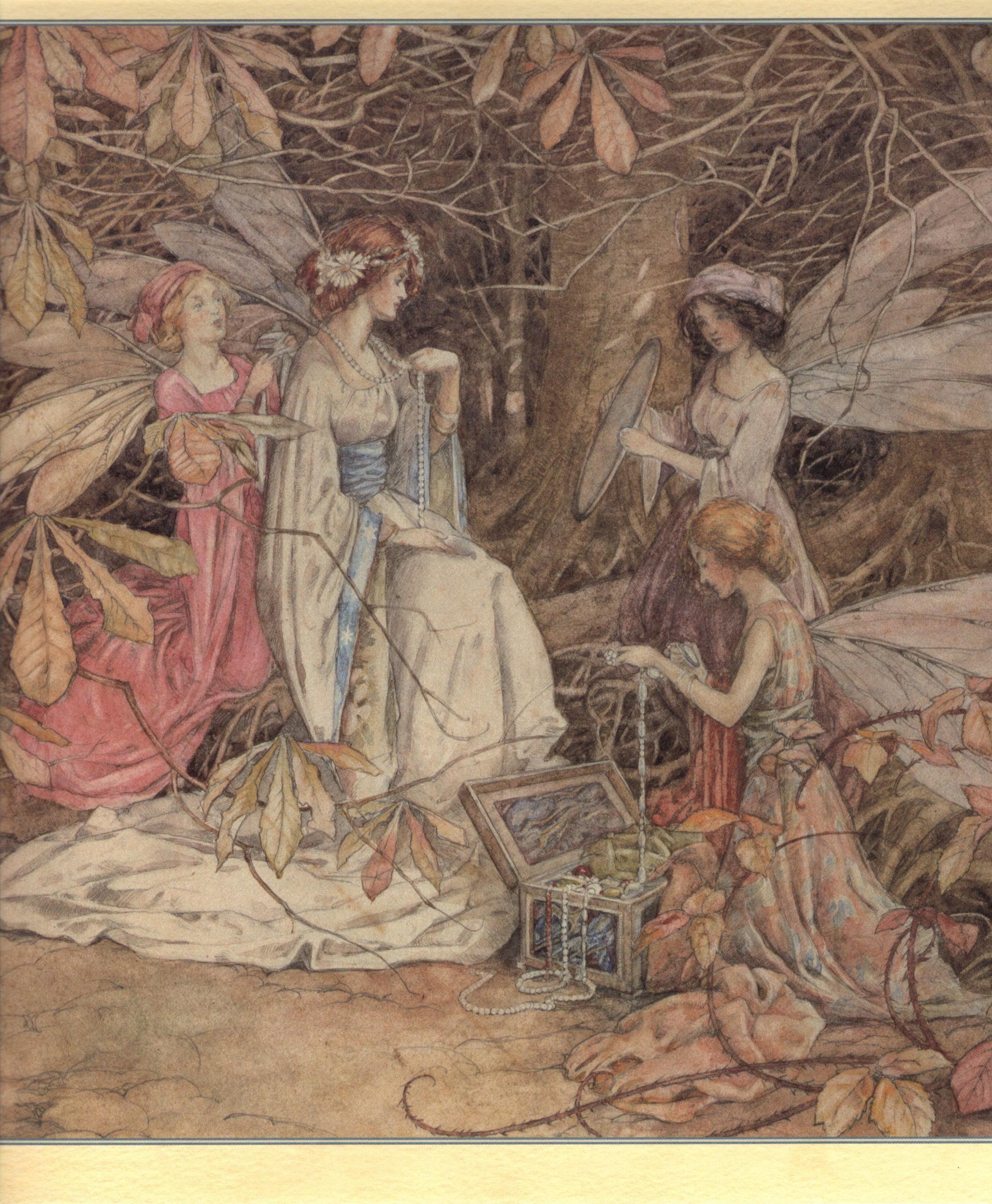 Vintage Fairy Jewels Book Print by Helen Jacobs - Etsy