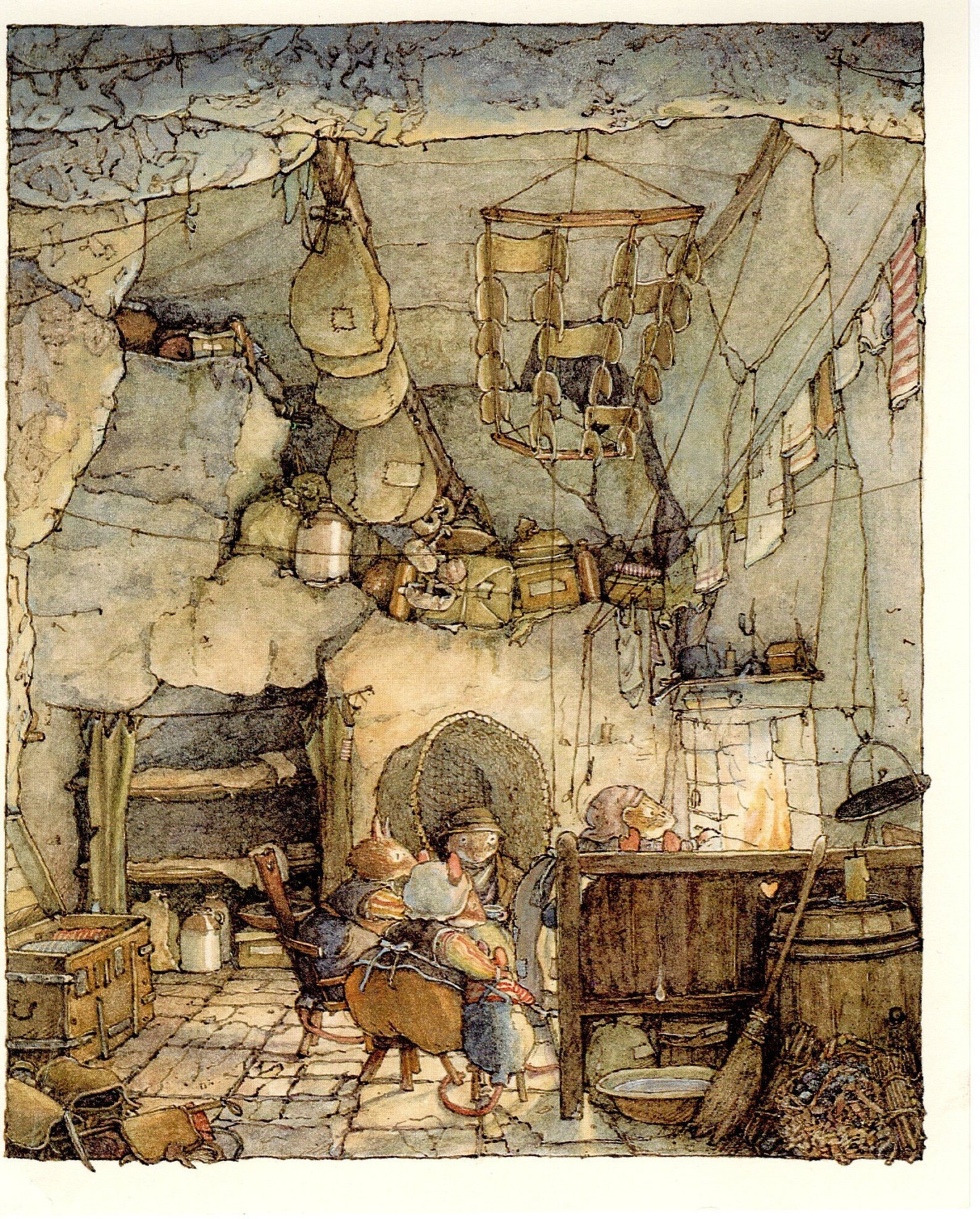Brambly Hedge the High Hills Original Jill Barklem - Etsy