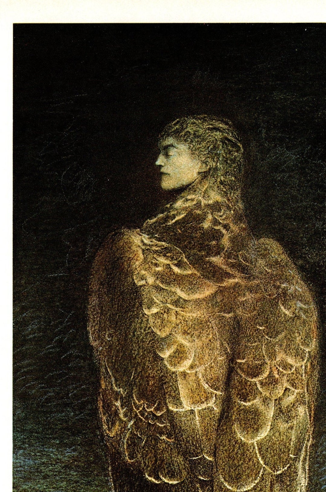 Fernand Khnopff 1896 Original vintage Symbolists and Decadents Art ...