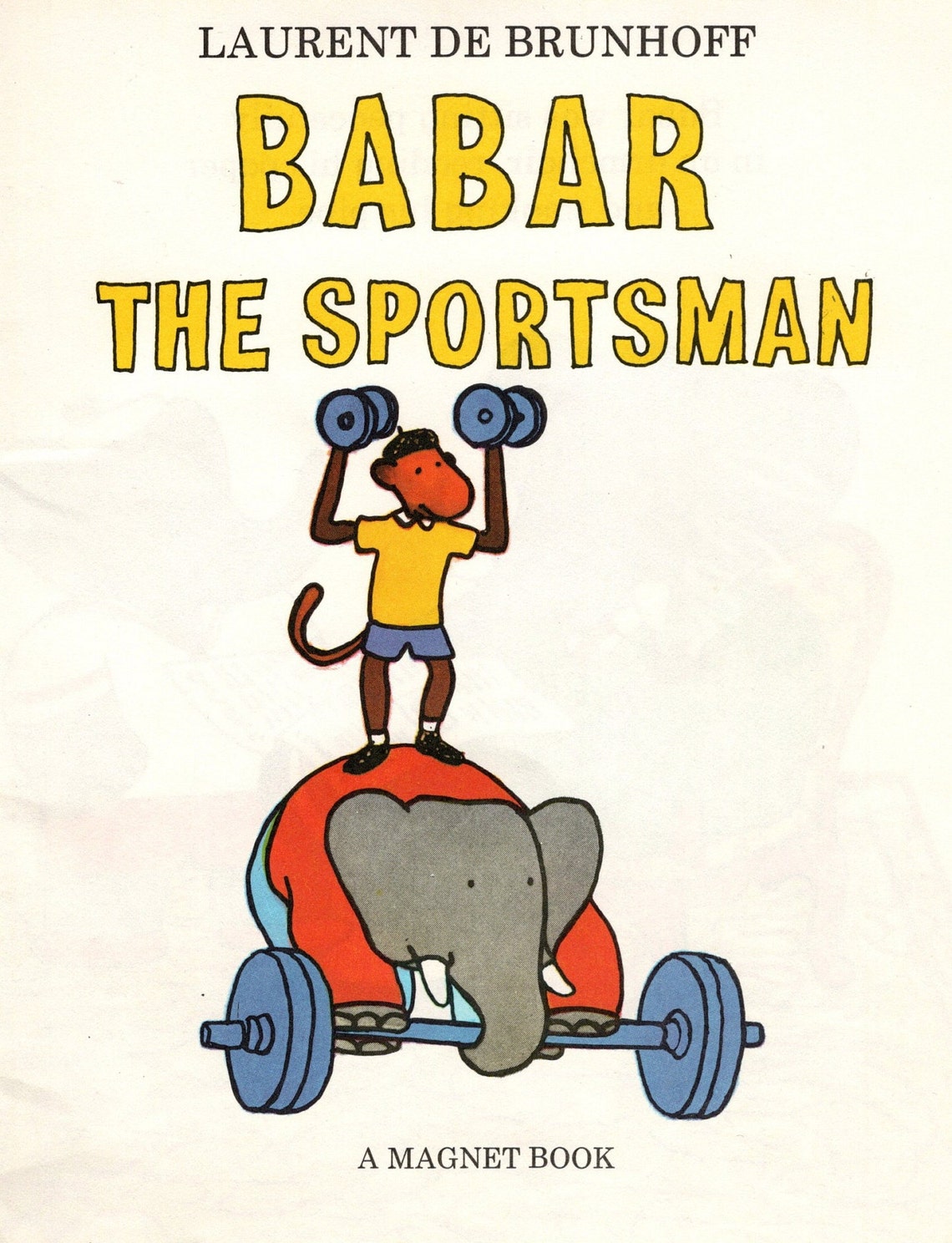 1979 babar the Sportsman Original Vintage 2-sided Print | Etsy