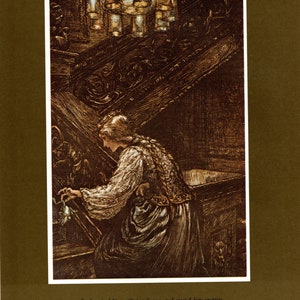 Arthur Rackham 1974 the Frog Prince Original Vintage Print Classic ...
