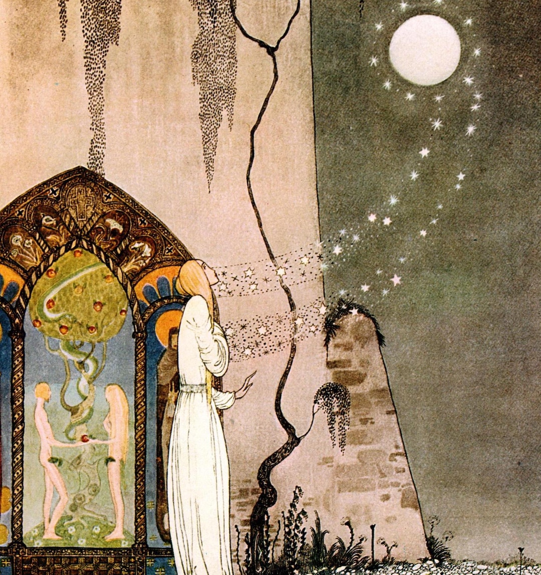 1975 KAY NIELSEN Original Vintage Print – East of the Sun and West of ...