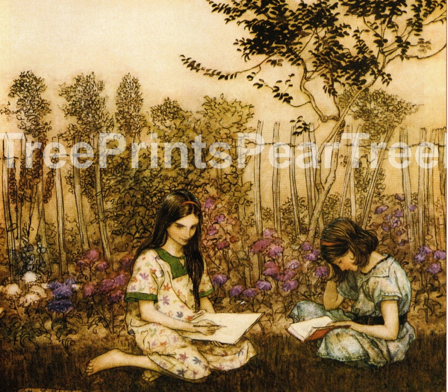 Arthur Rackham Flowers