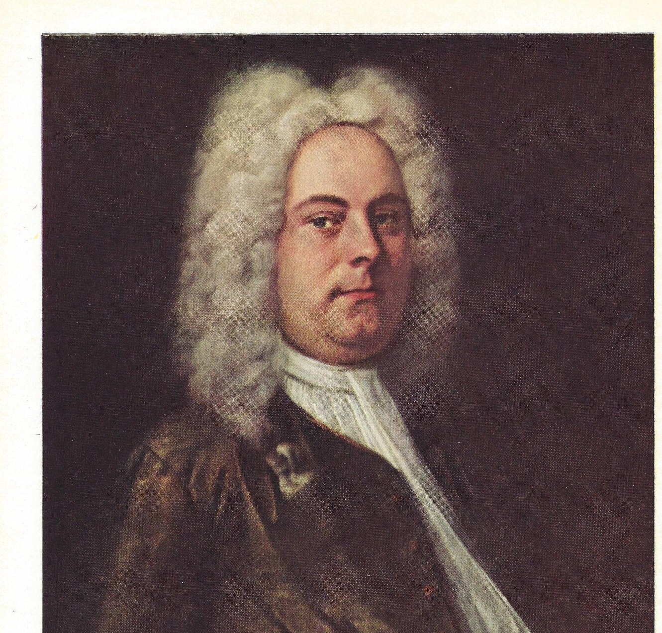 1958 Original print George Frideric HANDEL portrait | Etsy