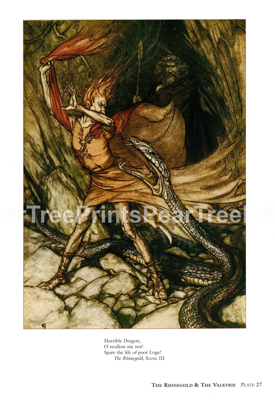 Arthur Rackham Print – Rhinegold & Valkyrie Fairy Tale Art - Etsy UK