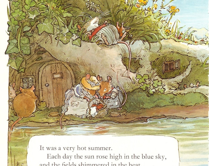 Brambly Hedge summer Story Original Jill Barklem - Etsy