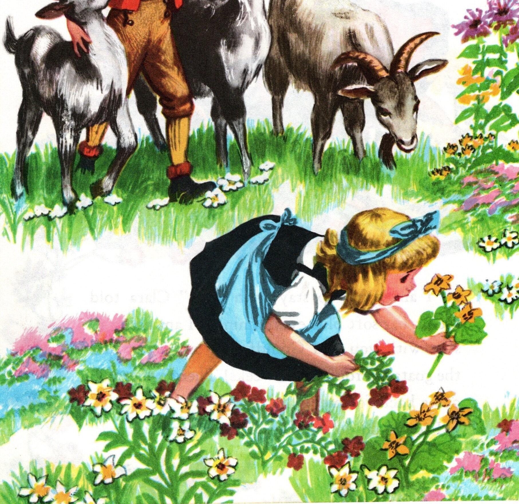 Vintage Heidi Book Plate Print – 1980s Nursery Decor - Etsy