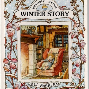 Vintage Brambly Hedge Book Cover: Jill Barklem "winter Story" - Etsy