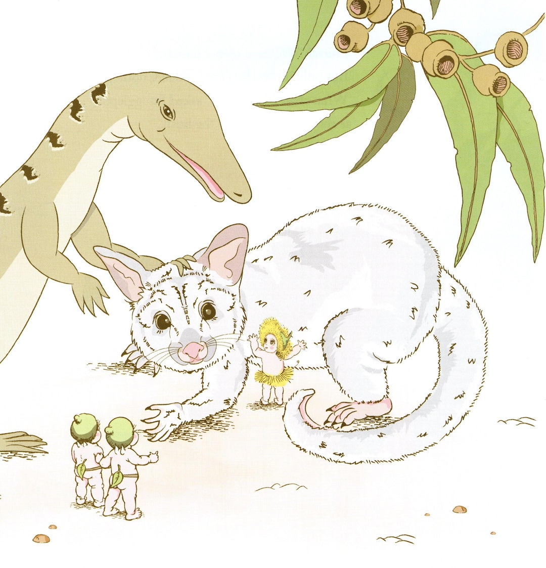 Snugglepot & Cuddlepie Gumnut Babies Original Vintage Print May Gibbs ...