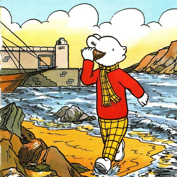 Rupert Bear - Etsy