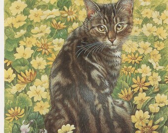 Lesley Anne Ivory glorious Cats 1991 Original Vintage | Etsy