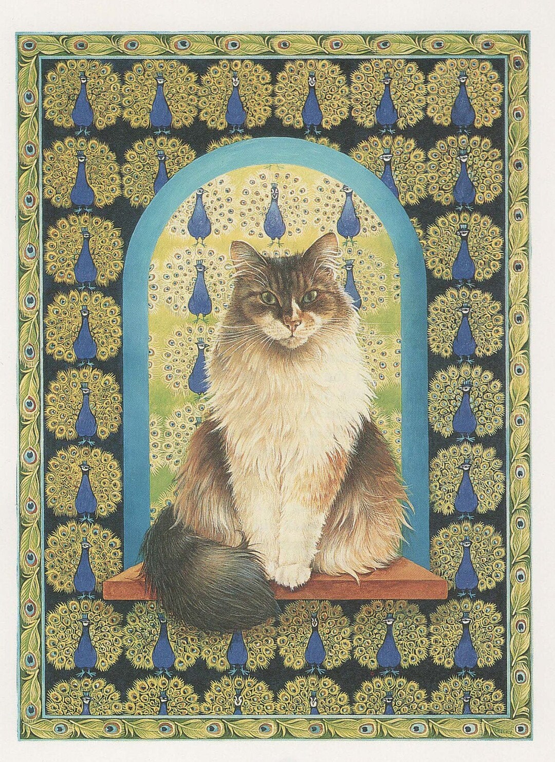 Lesley Anne Ivory "glorious Cats" Vintage Print - Cat Art - Etsy