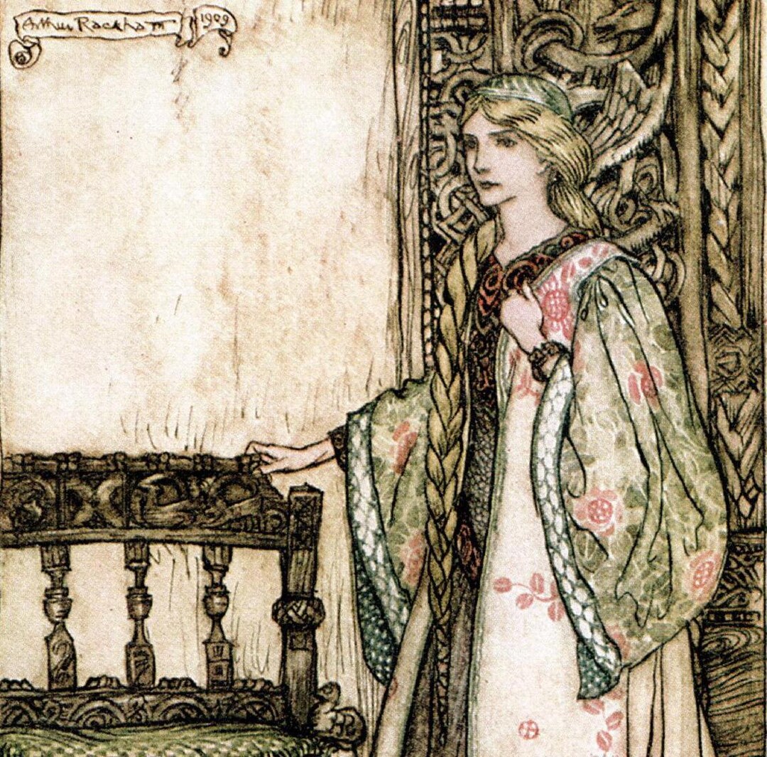 Arthur Rackham & Charles Folkard Original Vintage 2-sided Print ...