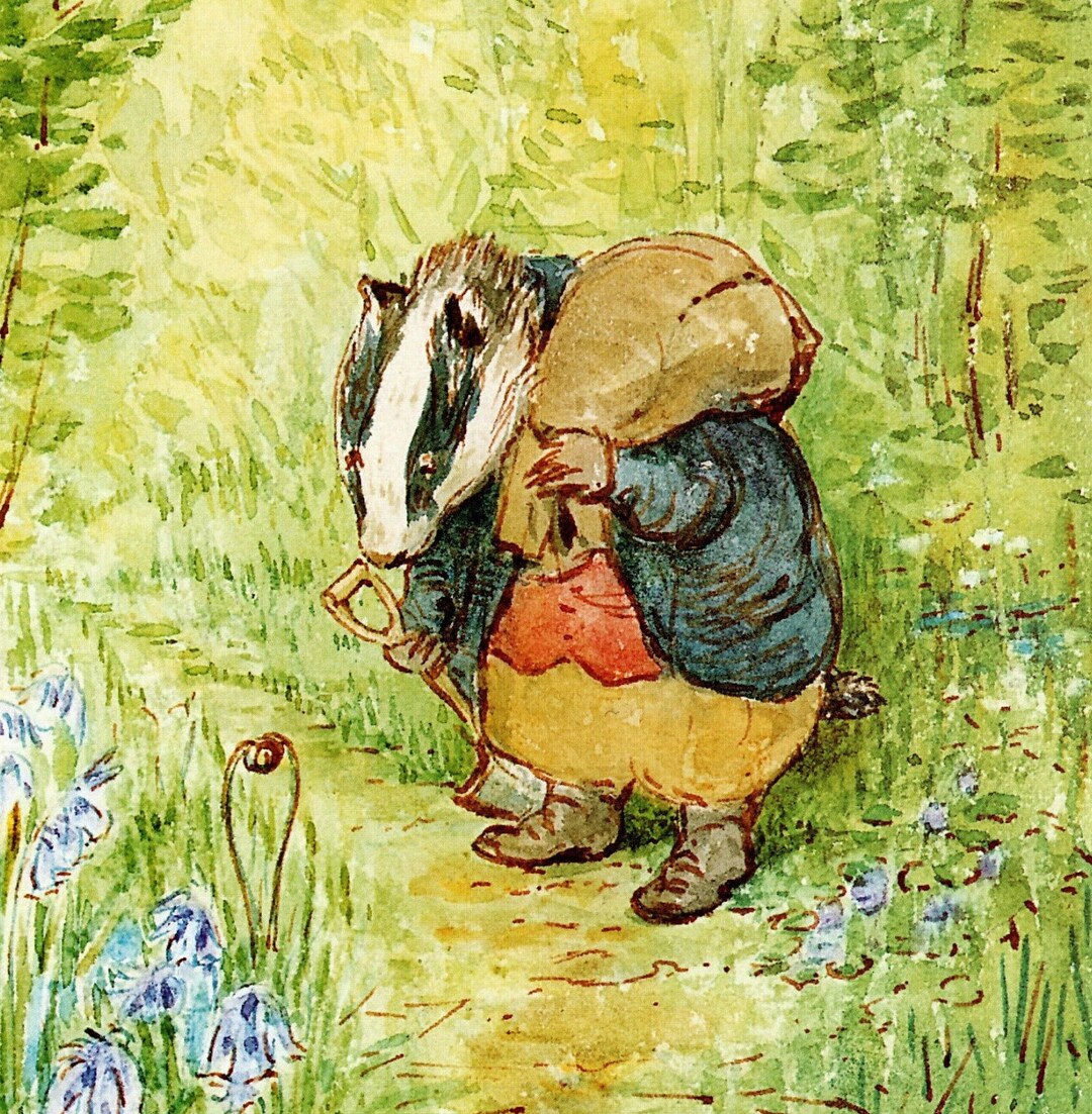 1982 Beatrix Potter Peter Rabbit Adventures - Original Large Vintage ...