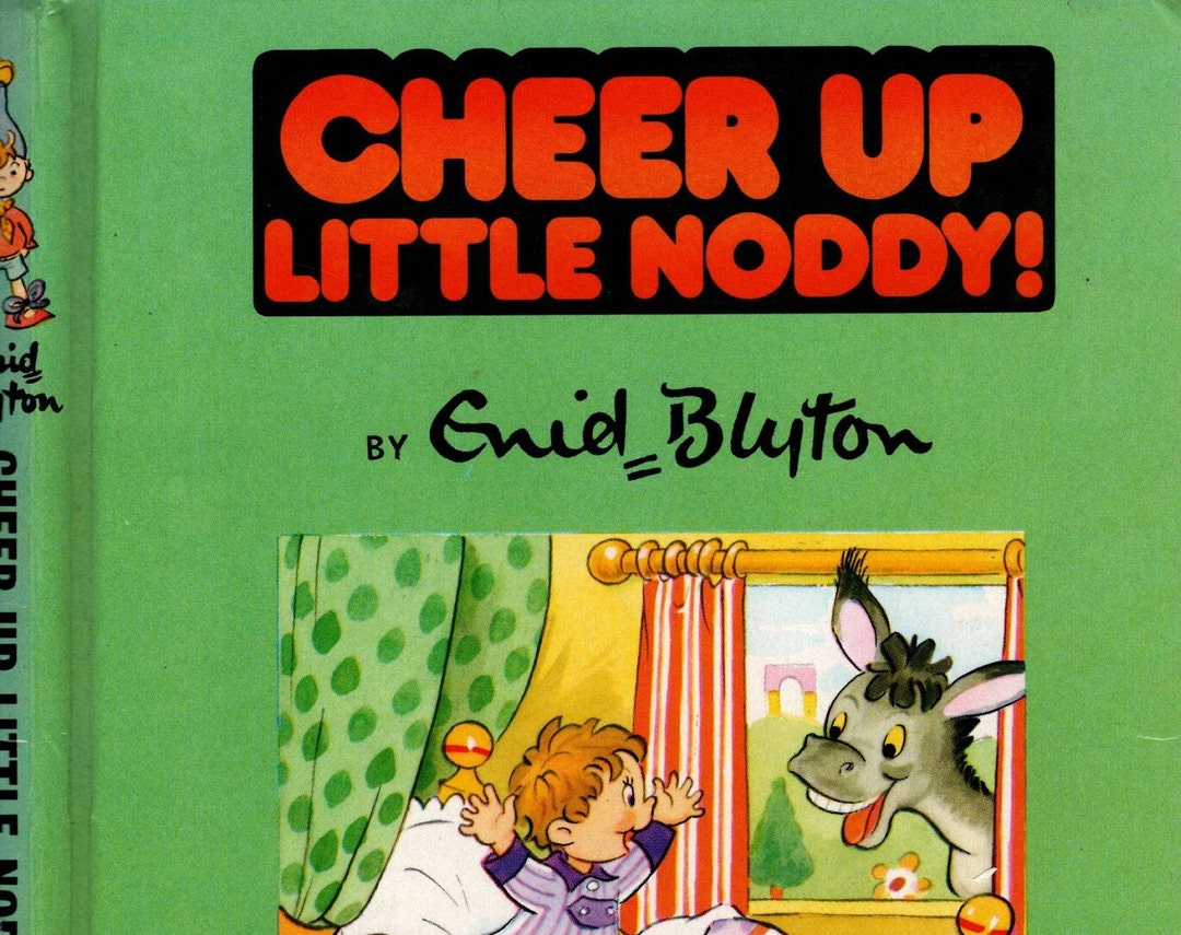 1960 cheer up Little Noddy Enid Blyton Original Vintage Print Baby ...