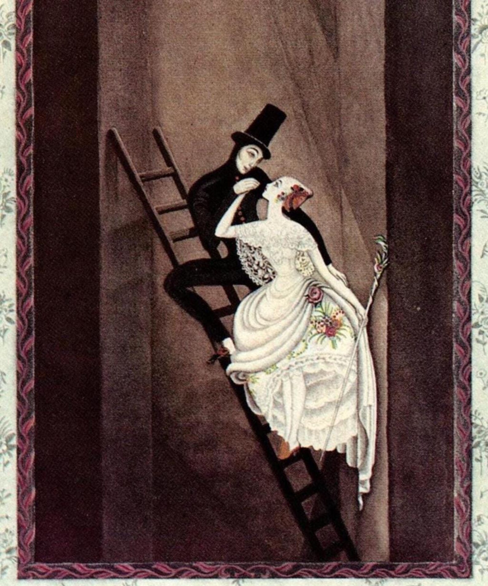 Kay Nielsen Fairytales 2-sided Print: the Shepherdess & the Chimney ...