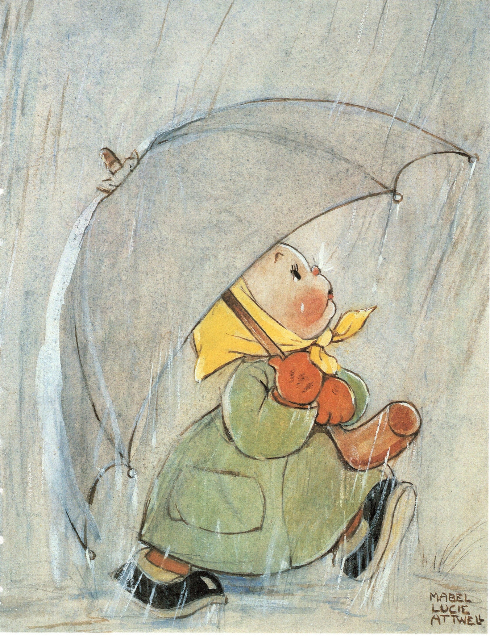 Mabel Lucie Attwell Vintage Children Print – Nursery Decor, 1994 - Etsy