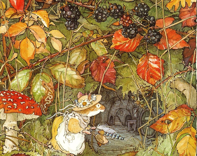 Brambly Hedge autumn Story Original Jill Barklem - Etsy