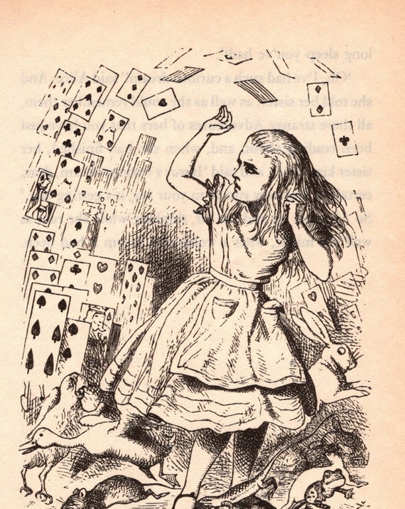Alice In Wonderland Lewis Carroll Original Drawings