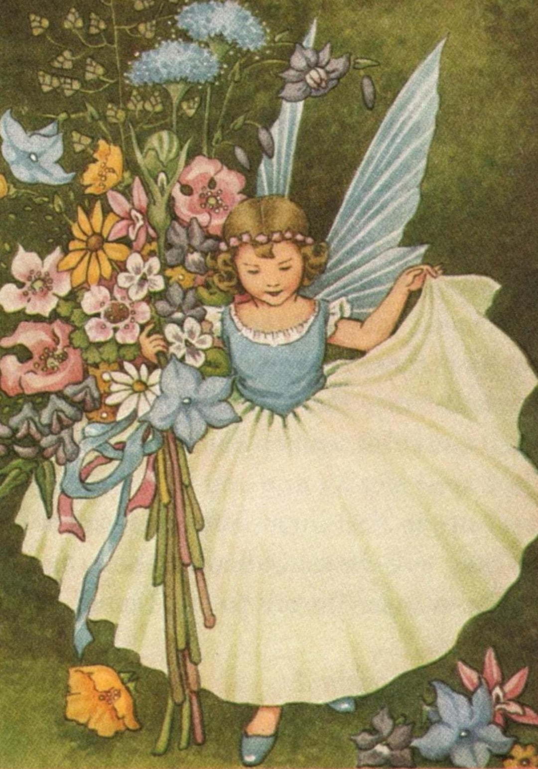 Ida Rentoul Outhwaite Fairies Print: Australian Vintage Art - Etsy