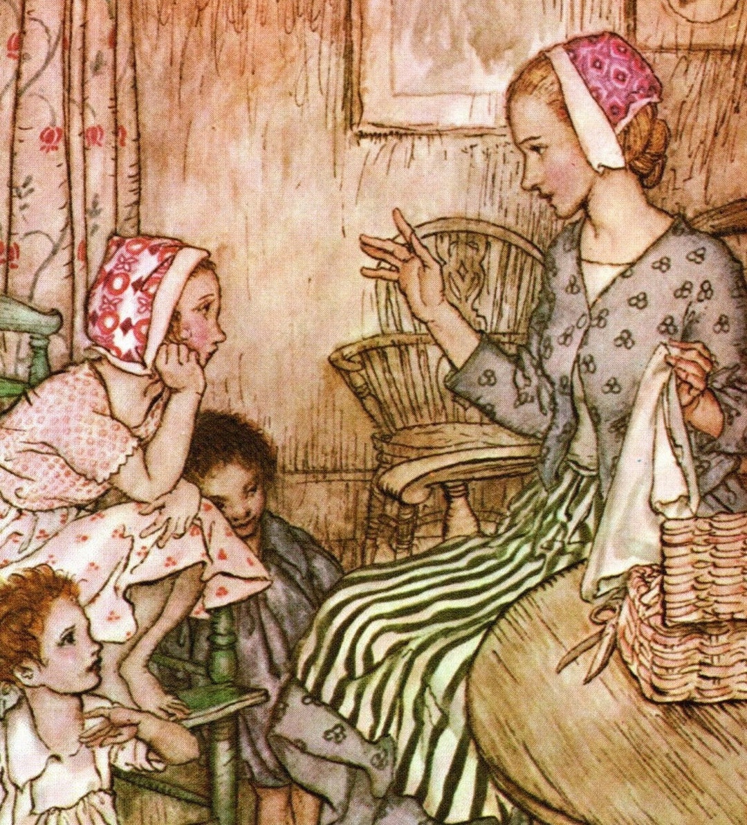 Arthur Rackham goblin Market Original Vintage Print Classic Literature ...