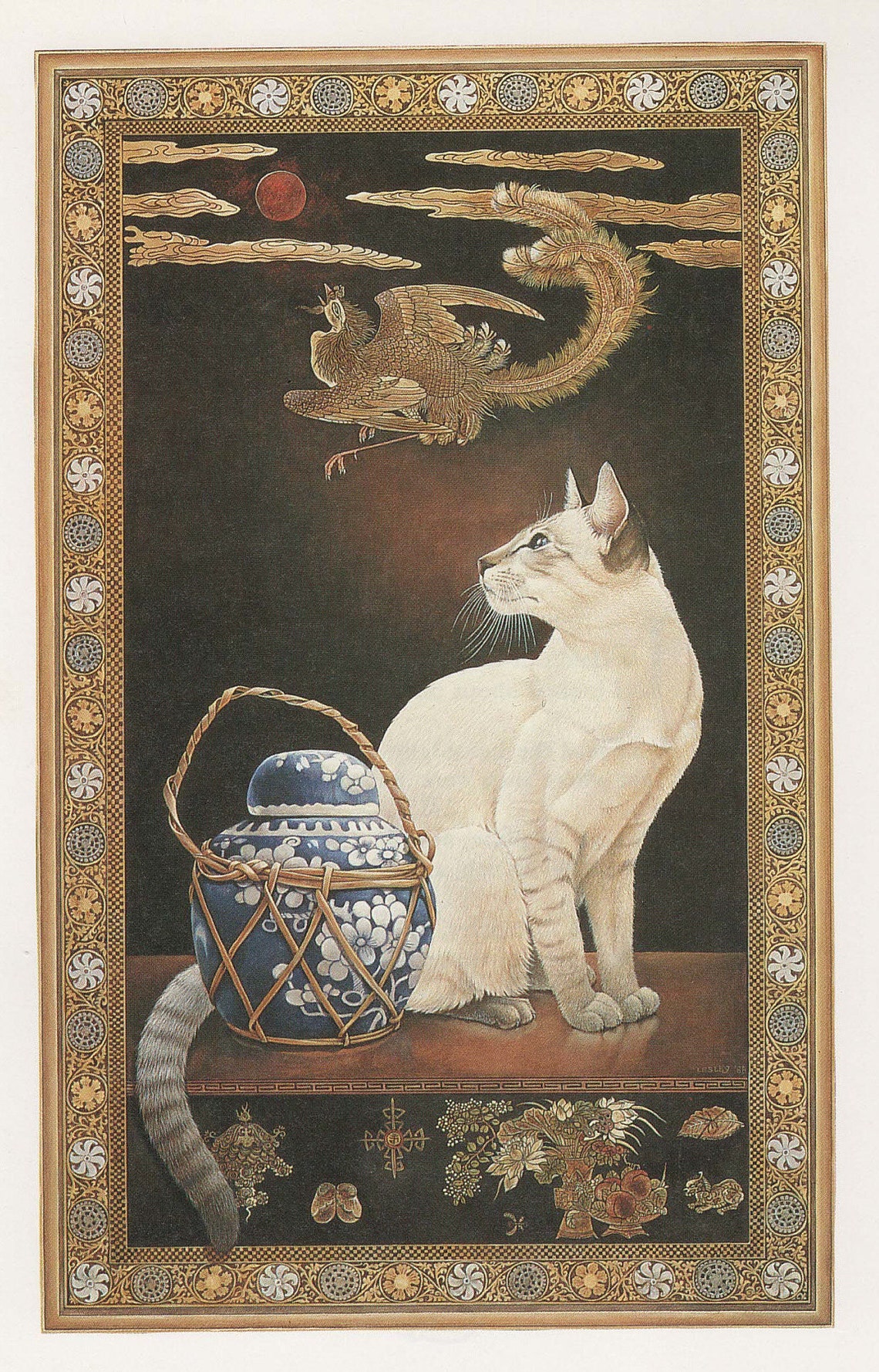 Lesley Anne Ivory glorious Cats 1991 Original Vintage - Etsy UK