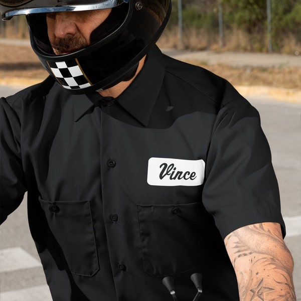 Custom Mechanic Shirt Dickies - Etsy