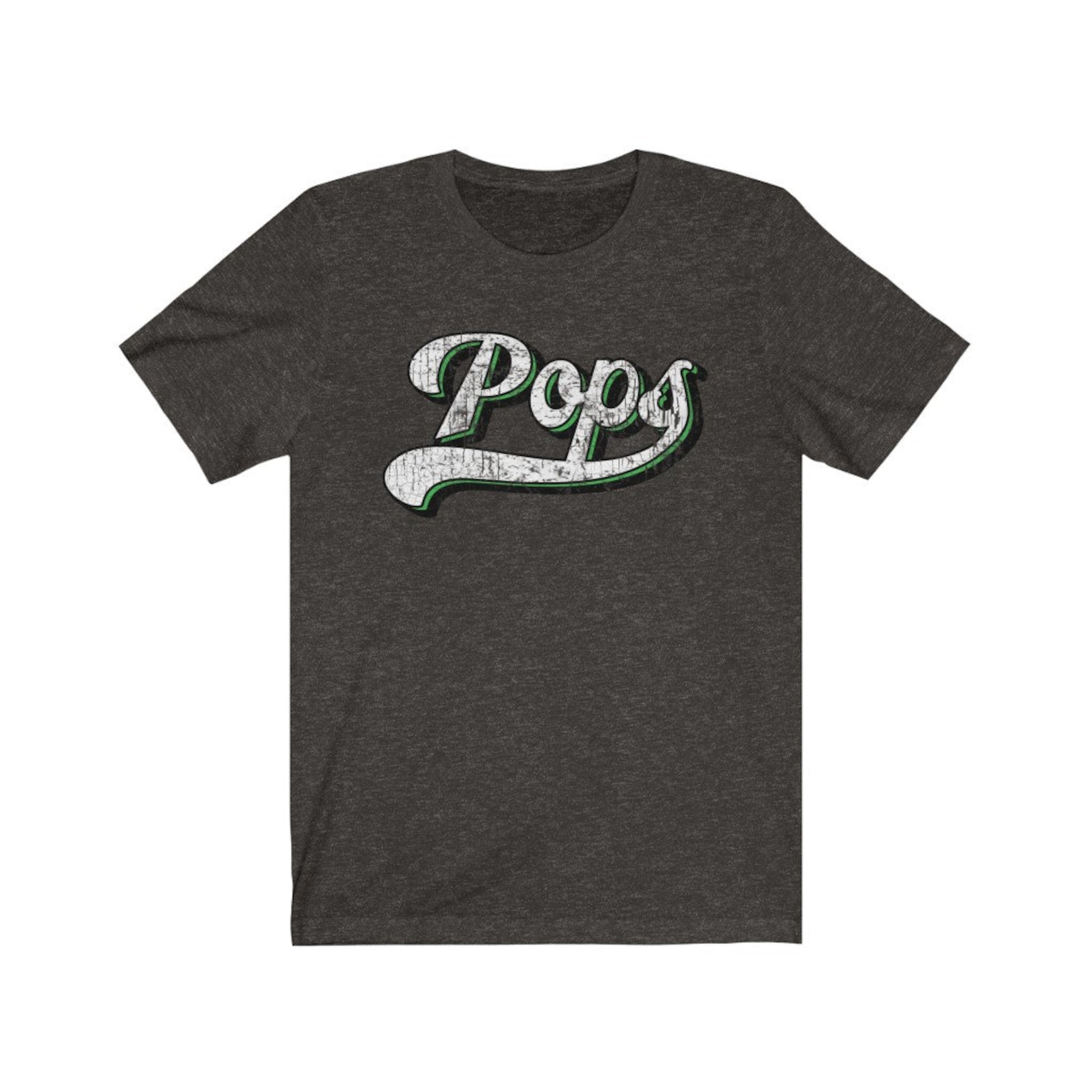 Mens Vintage Father's Day Pops T-shirt - Etsy