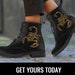 Scorpio Zodiac Boots Booties, Scorpion Shoes Art, Scorpion Lover Gift ...