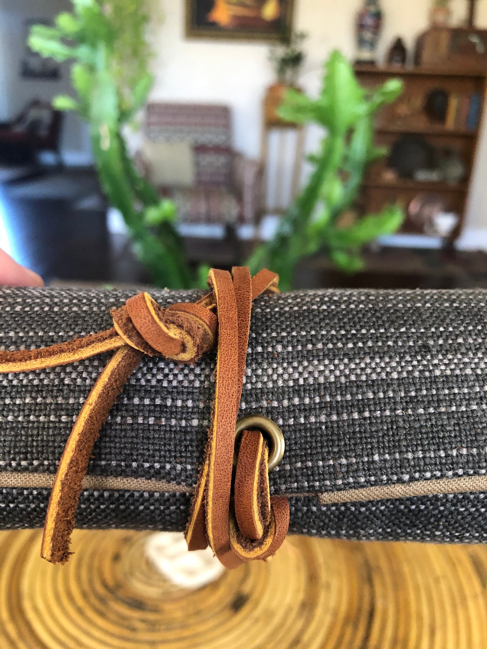 HANDMADE Artist Roll one-of-a-kind Fabric Organizer Roll for | Etsy