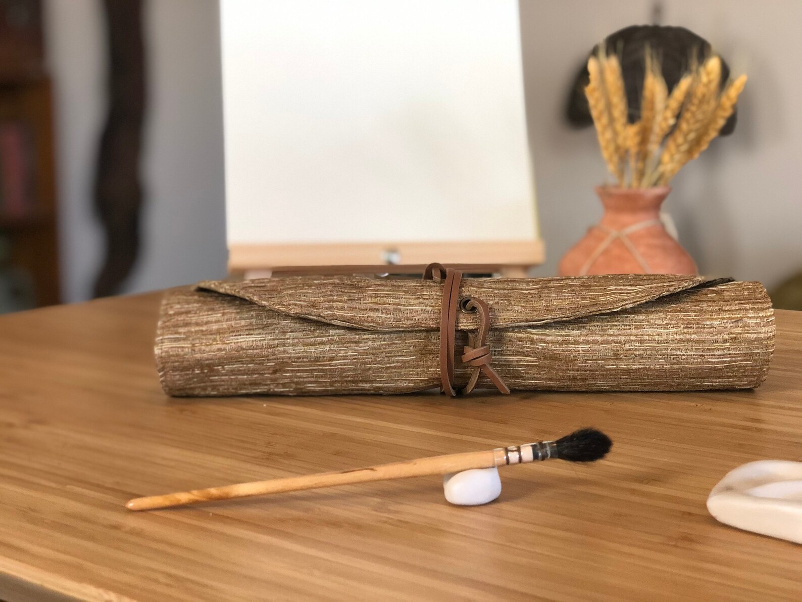 HANDMADE Artist Roll One-of-a-kind Vintage Jacquard Fabric - Etsy