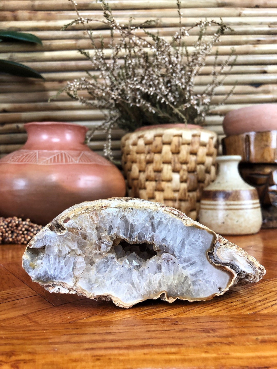 AGATE GEODE, Beautiful Geode Half, Eclectic Gifts, Lava Rocks, Geode ...