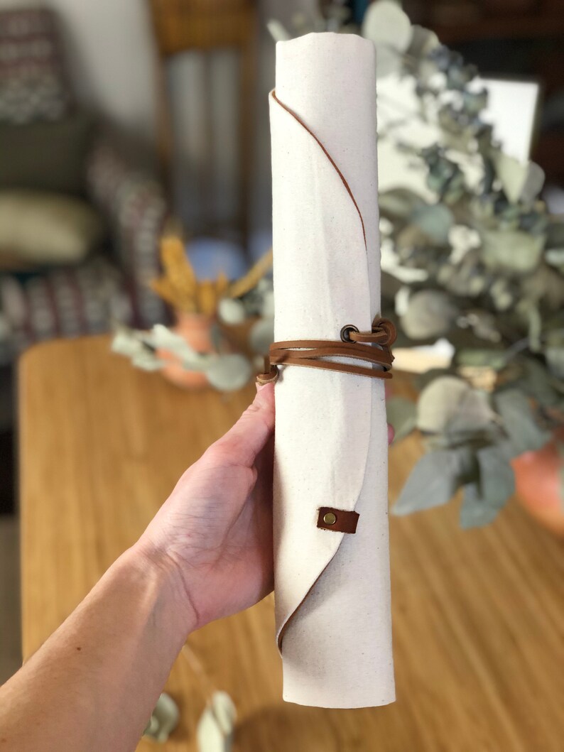 HANDMADE Artist Roll One-of-a-kind Fabric Organizer Roll for - Etsy
