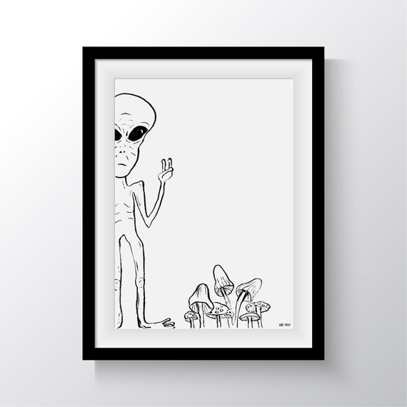Funny Alien Drawings