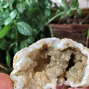 Quartz Crystal Geode Halves Beautiful Geode Pieces With Druzy Quartz ...