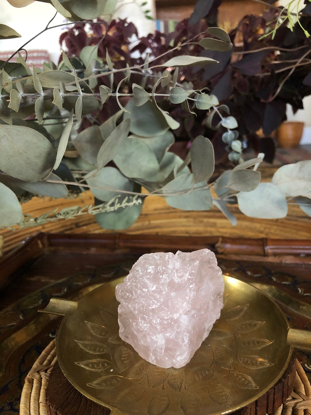 Rose Quartz Crystal Stone Natural Rose Quartz Healing Love - Etsy