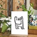 Mayan Tiger Art Print - Hand Painted Minimal Mayan Folk Art Printed on ...