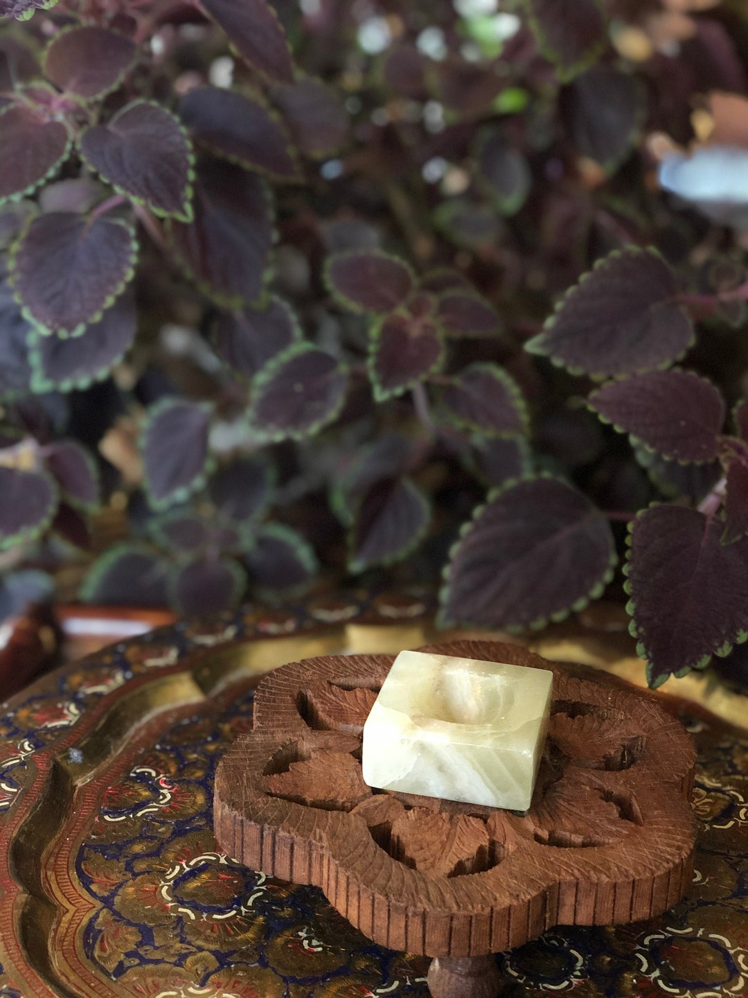 Gemstone Stand for Crystals and Jewelry Polished Soapstone - Etsy