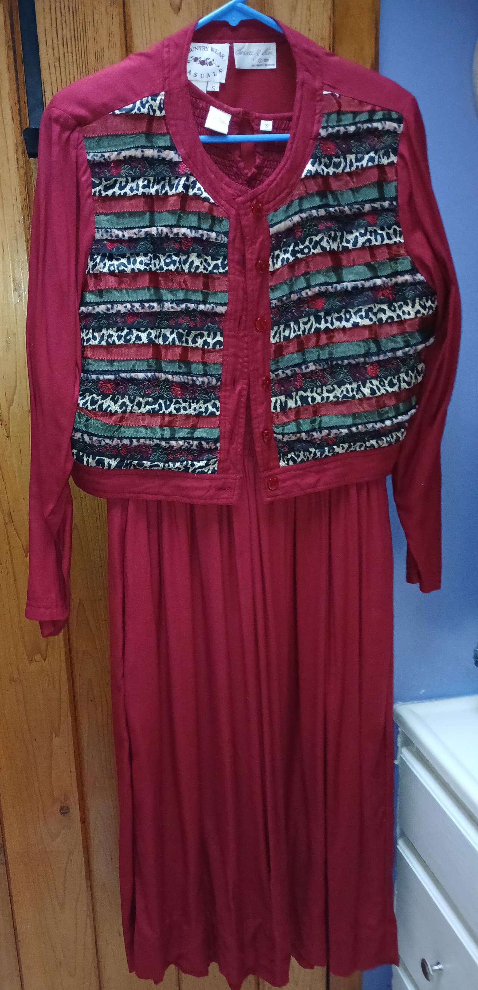 Country Casuals England Upscale Outfit Two Piece Dress,jacket SMALL - Etsy