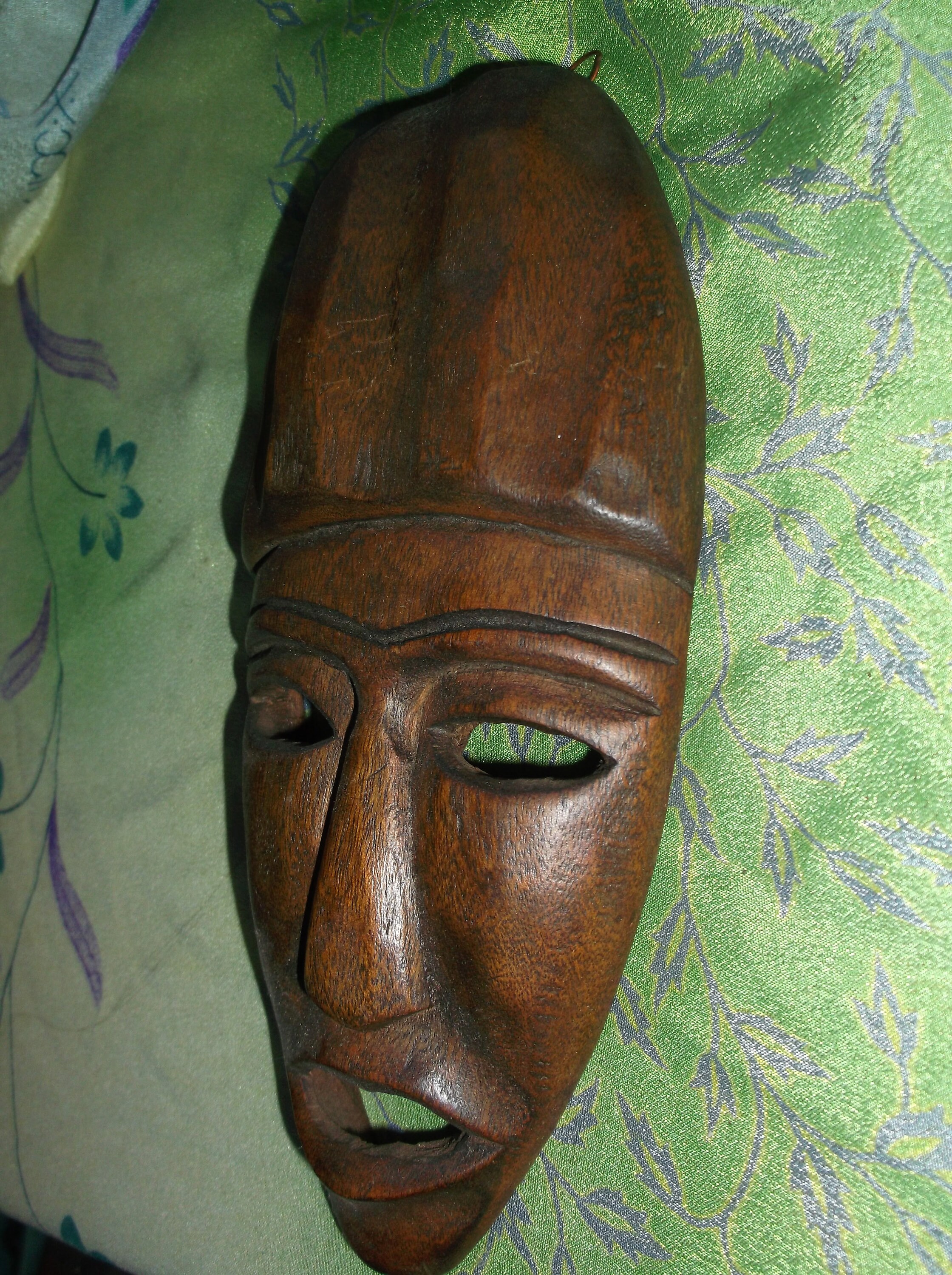 Vintage Carved Wood African Mask Small - Etsy