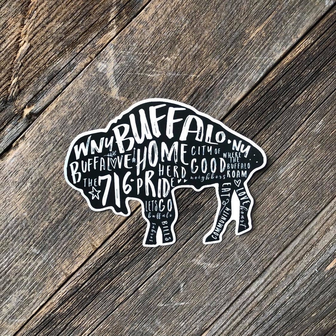Buffalo New York Sticker - Etsy
