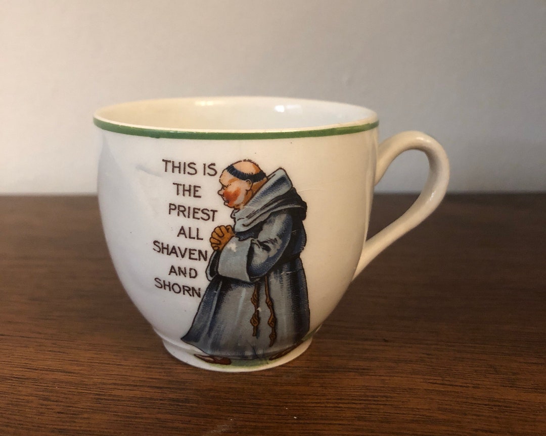 The House That Jack Built, Nursery Ryme Tea Cup. This is the Priest All ...