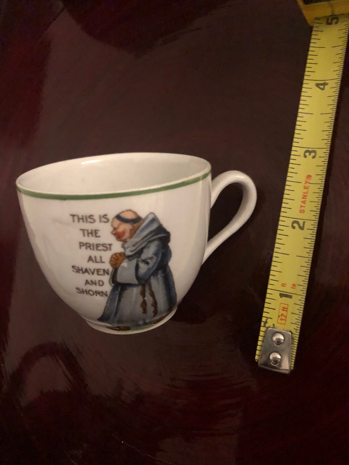 The House That Jack Built, Nursery Ryme Tea Cup. This is the Priest All ...