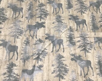 Moose Crib Bedding - Etsy