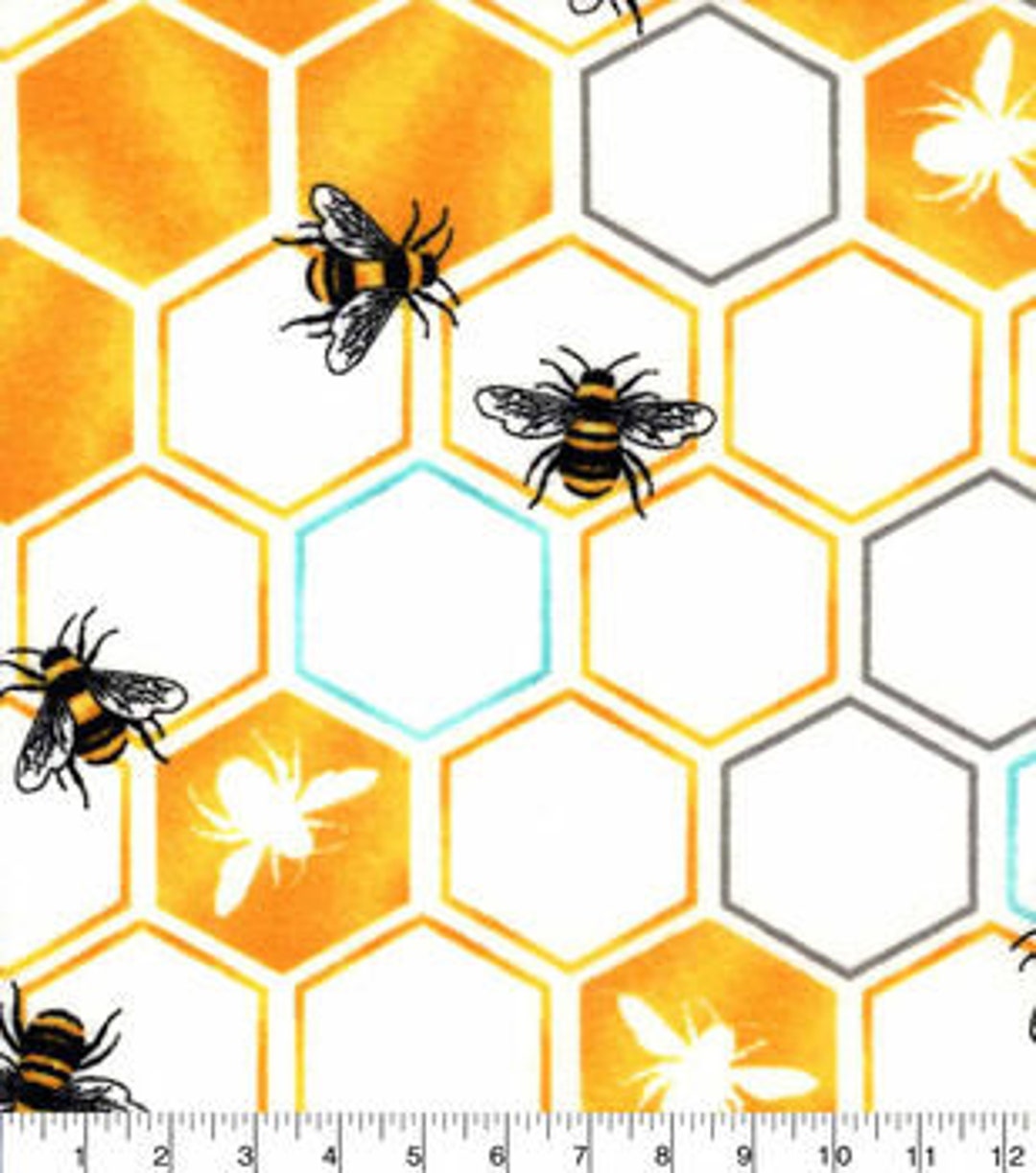 Bumble Bee Crib Sheet Nursery Bedding Fitted Toddler Bedding Bear and ...