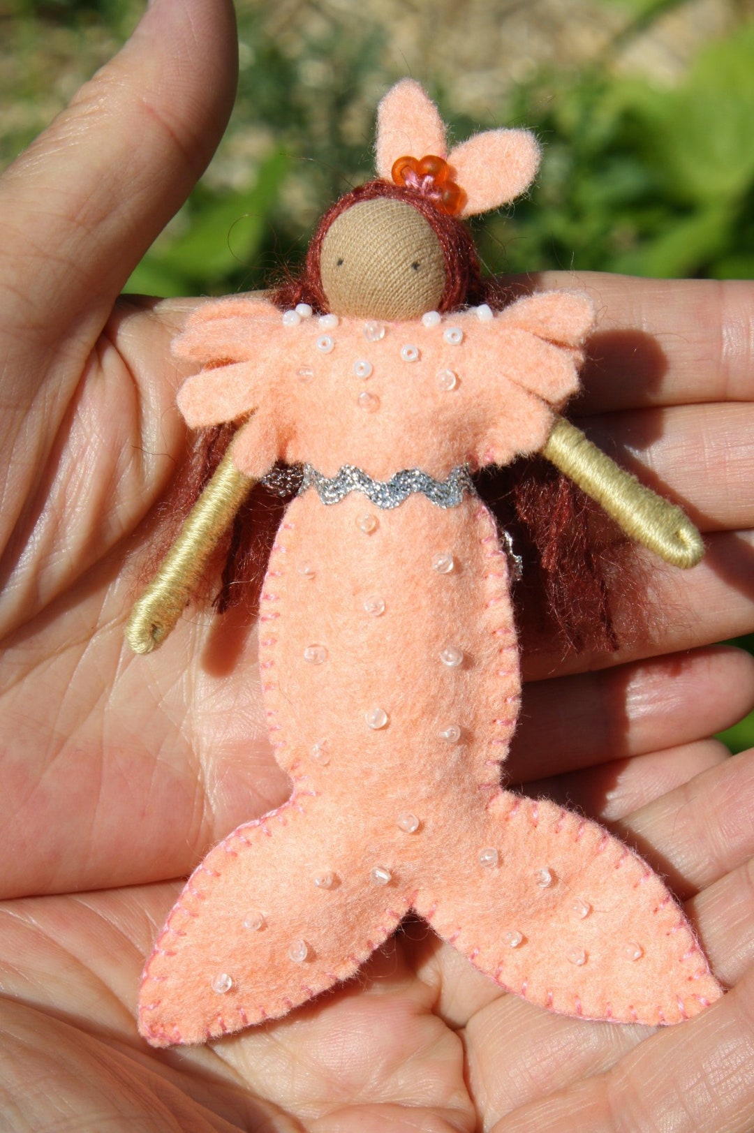 MERMAID BENDY DOLL Bendy Doll Pipe Cleaner Doll Hand - Etsy Israel