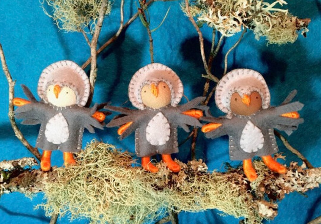 WOODLAND OWLS Bendy Doll Pipe Cleaner Doll Hand Made - Etsy