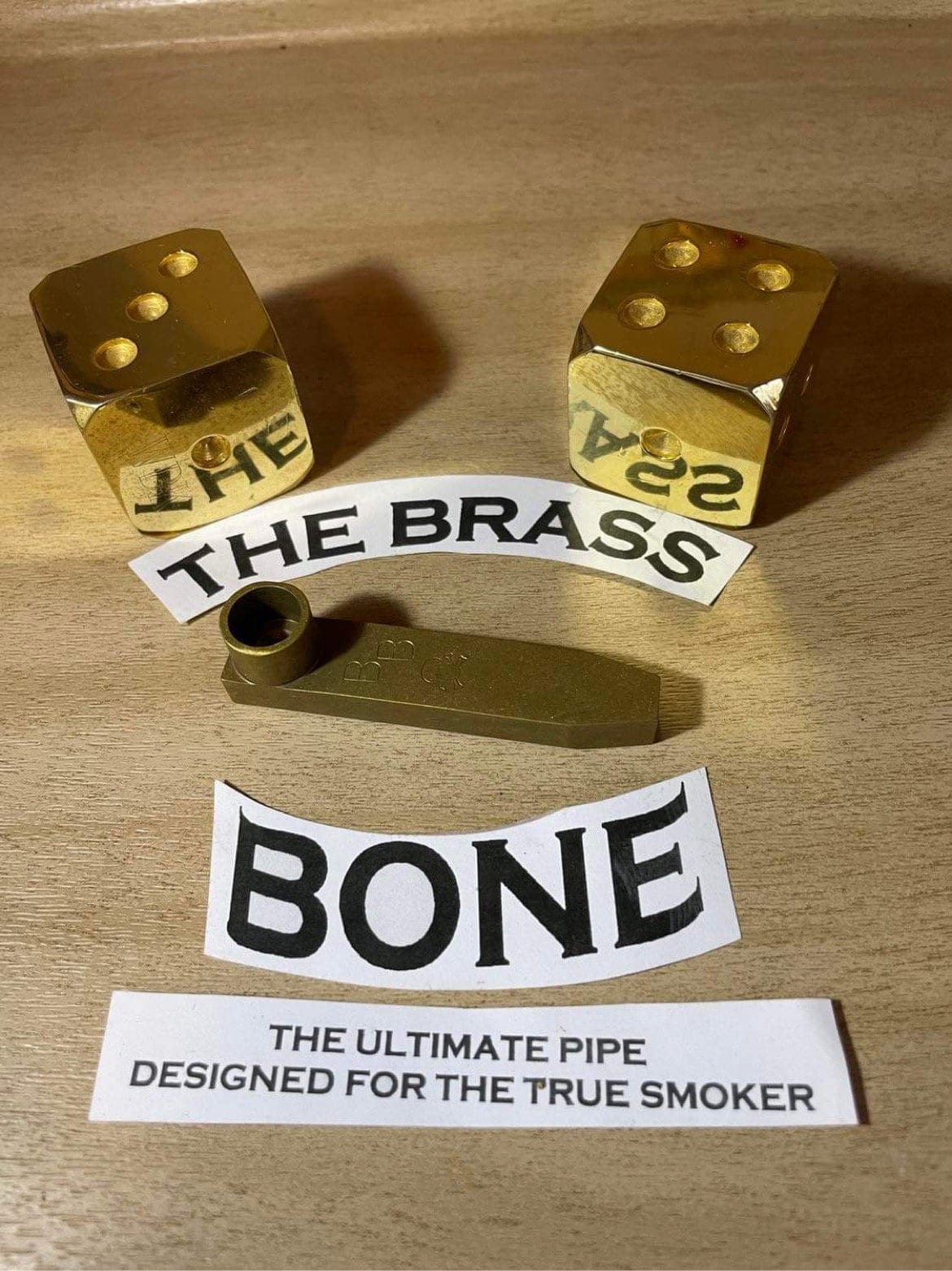 THE BRASS BONE Smoking Pipe - Etsy