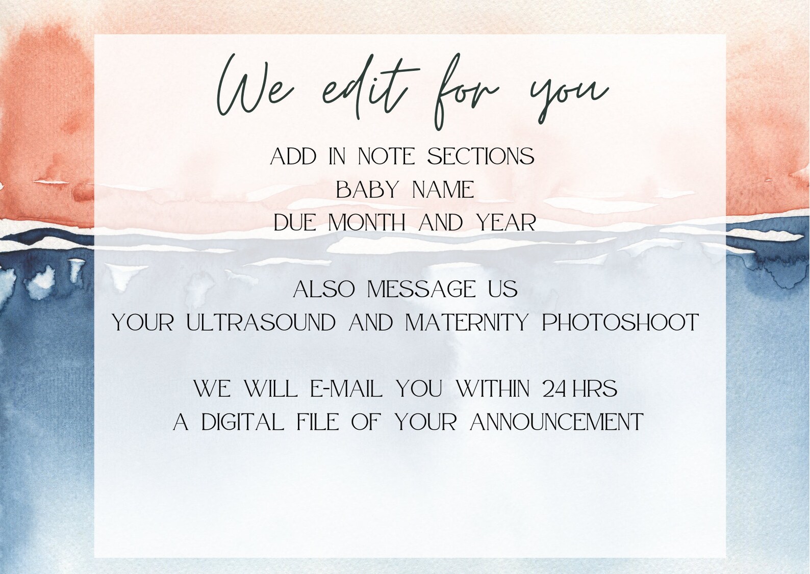 Personalized, Fall Pregnancy Announcement, Digital, Baby Reveal, Autumn ...