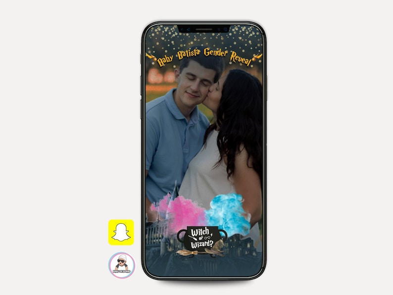 Halloween Gender Reveal, Snapchat Filter, Witch or Wizard, Geotag ...